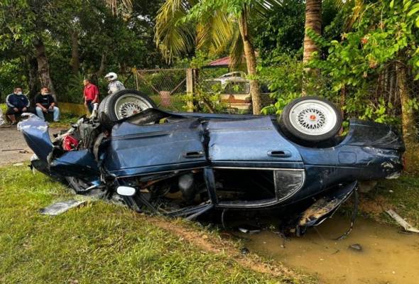 Tekong darat bawa tujuh pendatang asing maut kereta terbabas ...