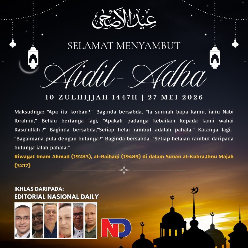 Selamat Hari Raya Aidiladha - ND - NasionalDaily